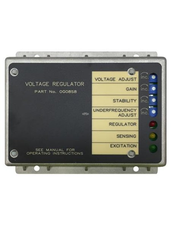 Generac 0G08580SRV Assembly VOLTAGE Regulator 60HZ Dropshipped from Ma ...
