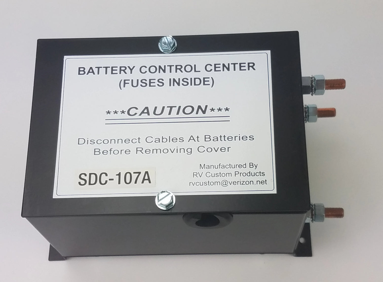 Forest River 40E17140A Battery Control Panel RV Customs SDC-107A ...