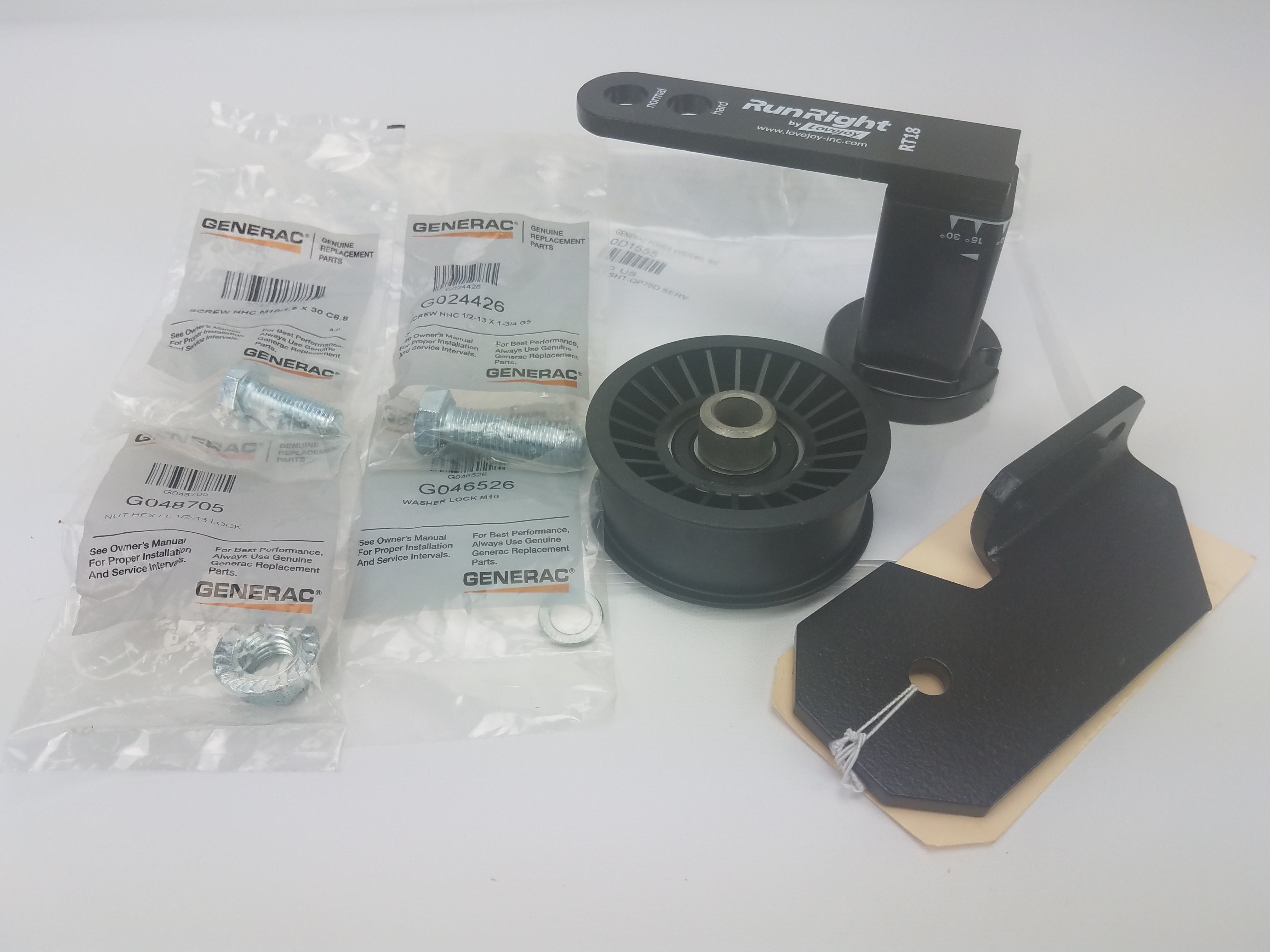 Generac 0C86430SRV OEM RV Generator Rotary Tensioner Kit - Includes Pu ...