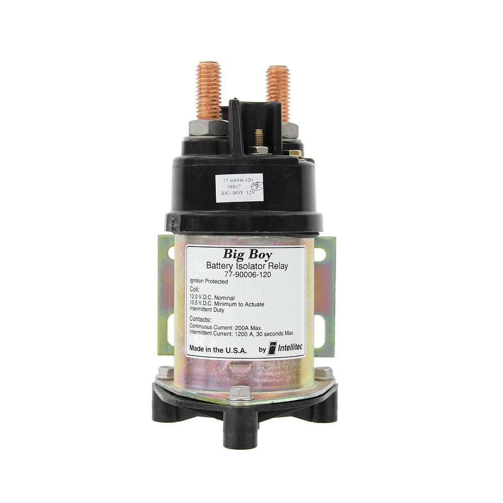 Intellitec 77-90006-120 OEM RV Big Boy Battery Isolator Relay - 200 Am ...